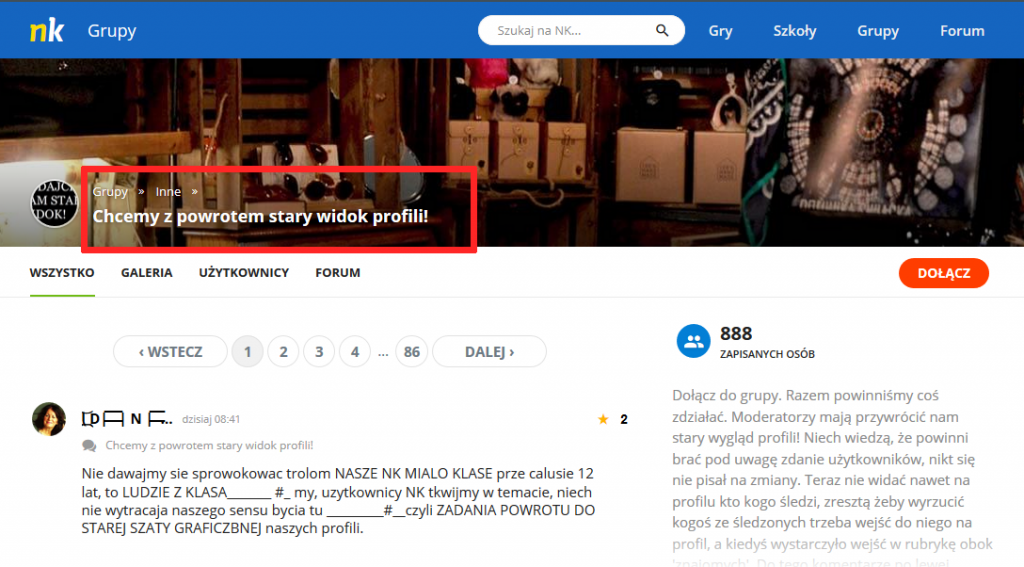 NK.pl źle anonimizuje użytkowników, miliony kont jest dostępnych ...