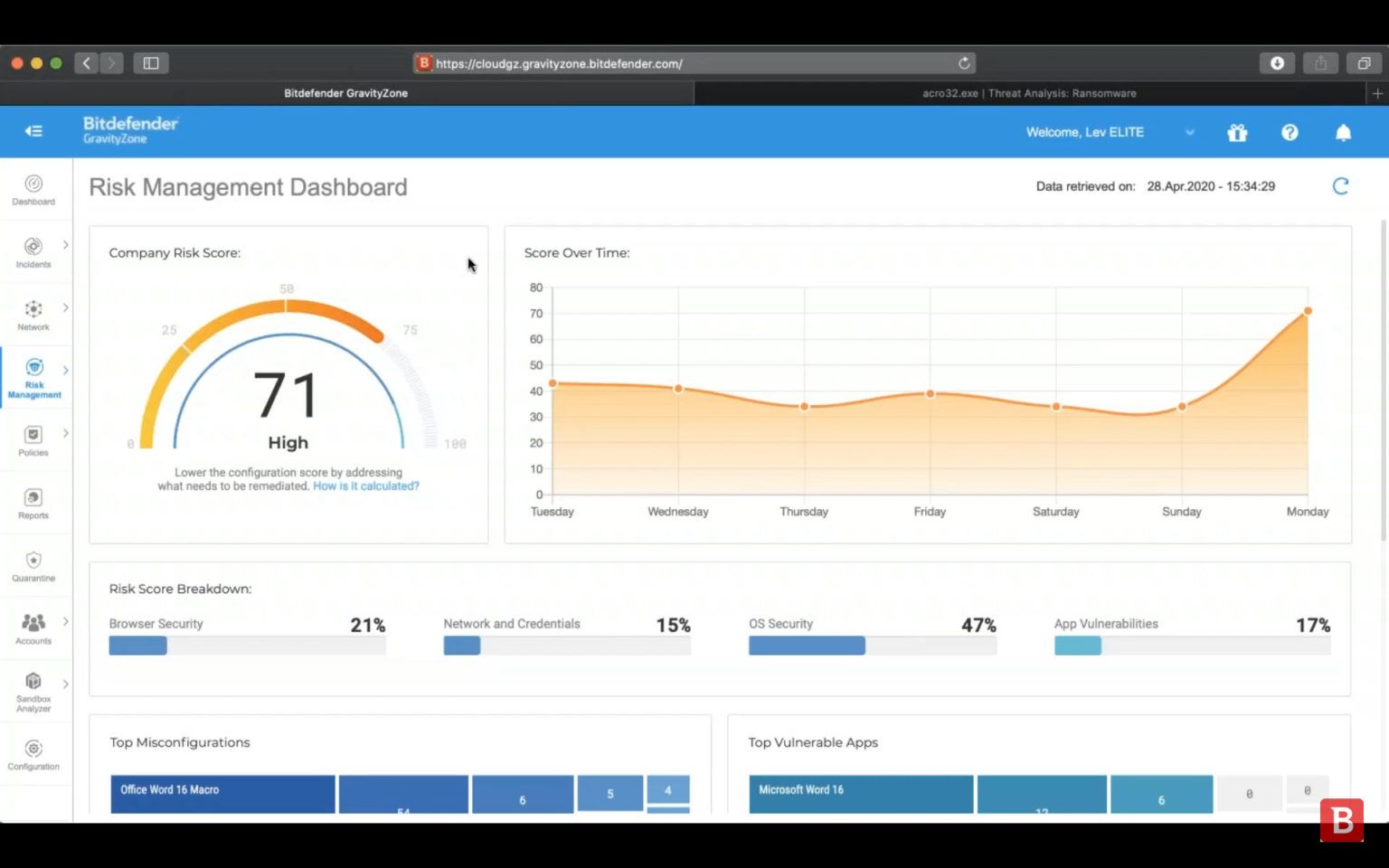 Bitdefender GravityZone z nowymi modułami Risk Analytics i Ransomware ...